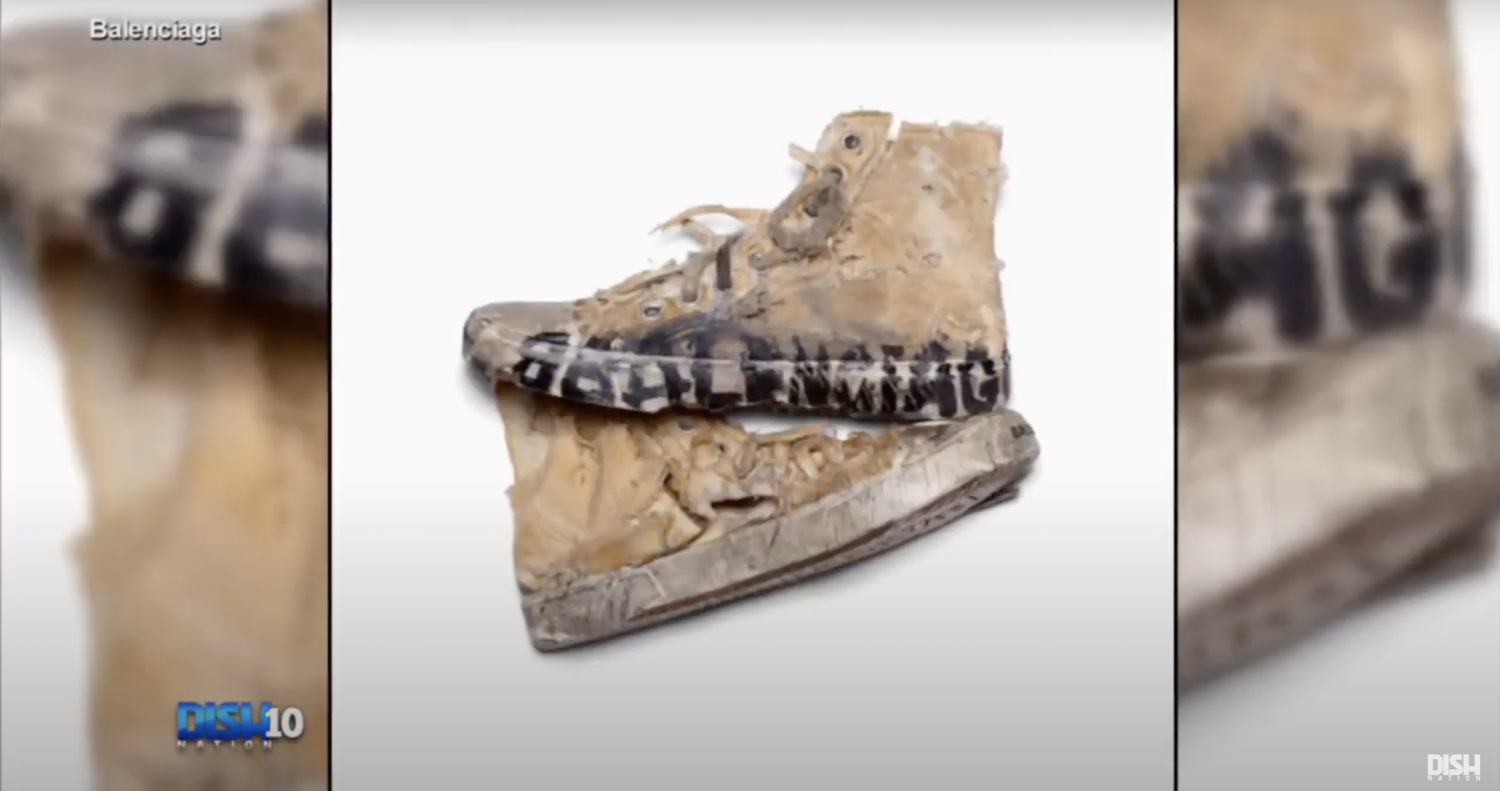 #WhatThaFashion?! These $1800 Exclusive Balenciaga “Full Destroyed ...