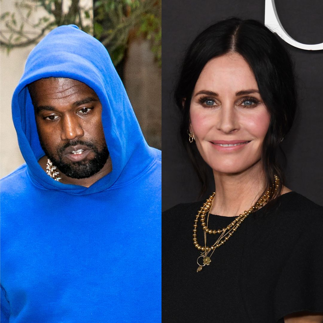 Kanye West Isn’t Trying To Make ‘Friends’ With Courteney Cox - Dish Nation
