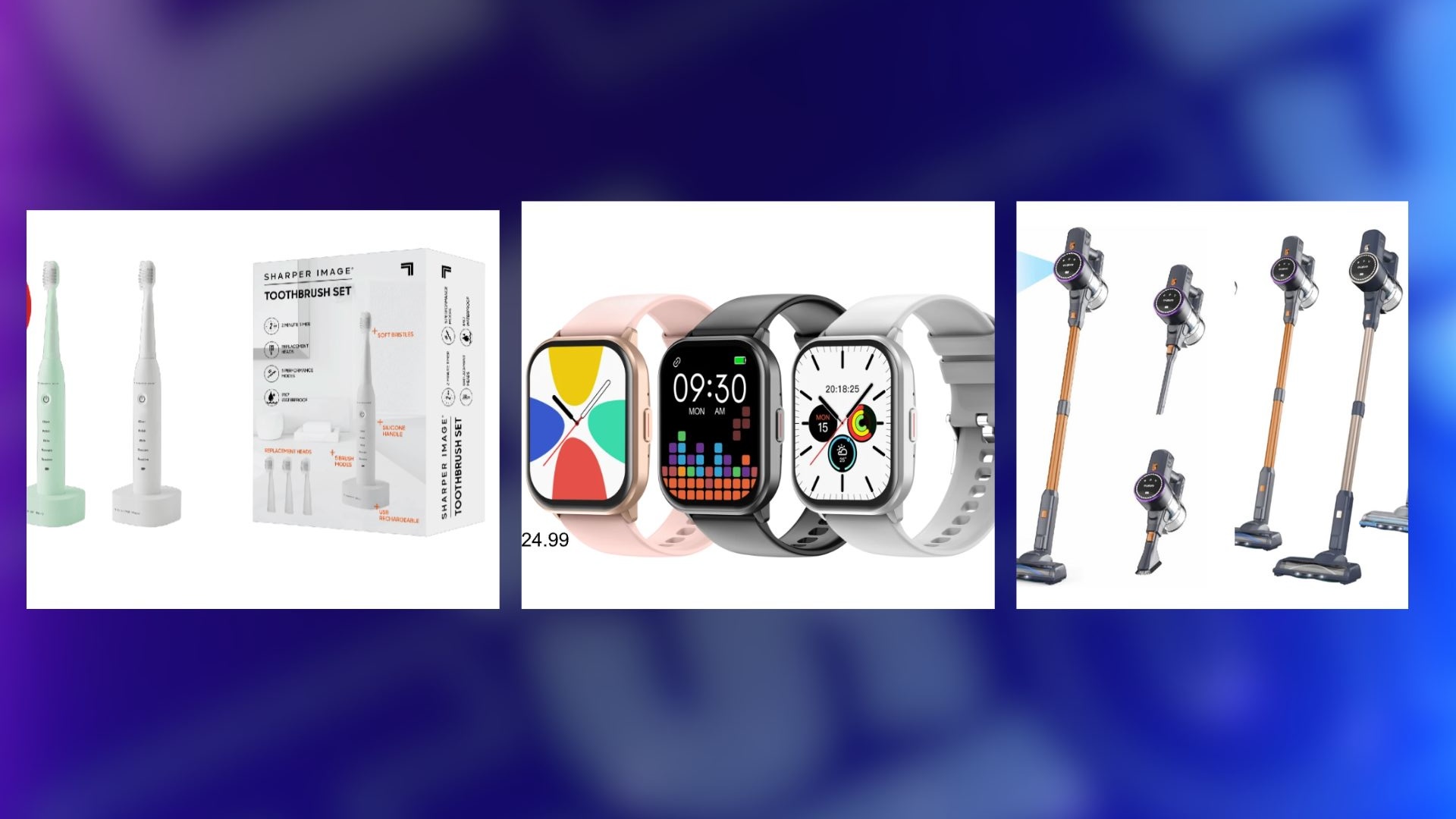 #BattleoftheDeals: Cordless Vacuum Cleaner, Smartwatch with 2.0 Screen ...